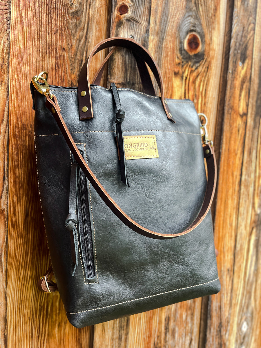 Songbird Leather Backpack The Original Songbird Sewing Company