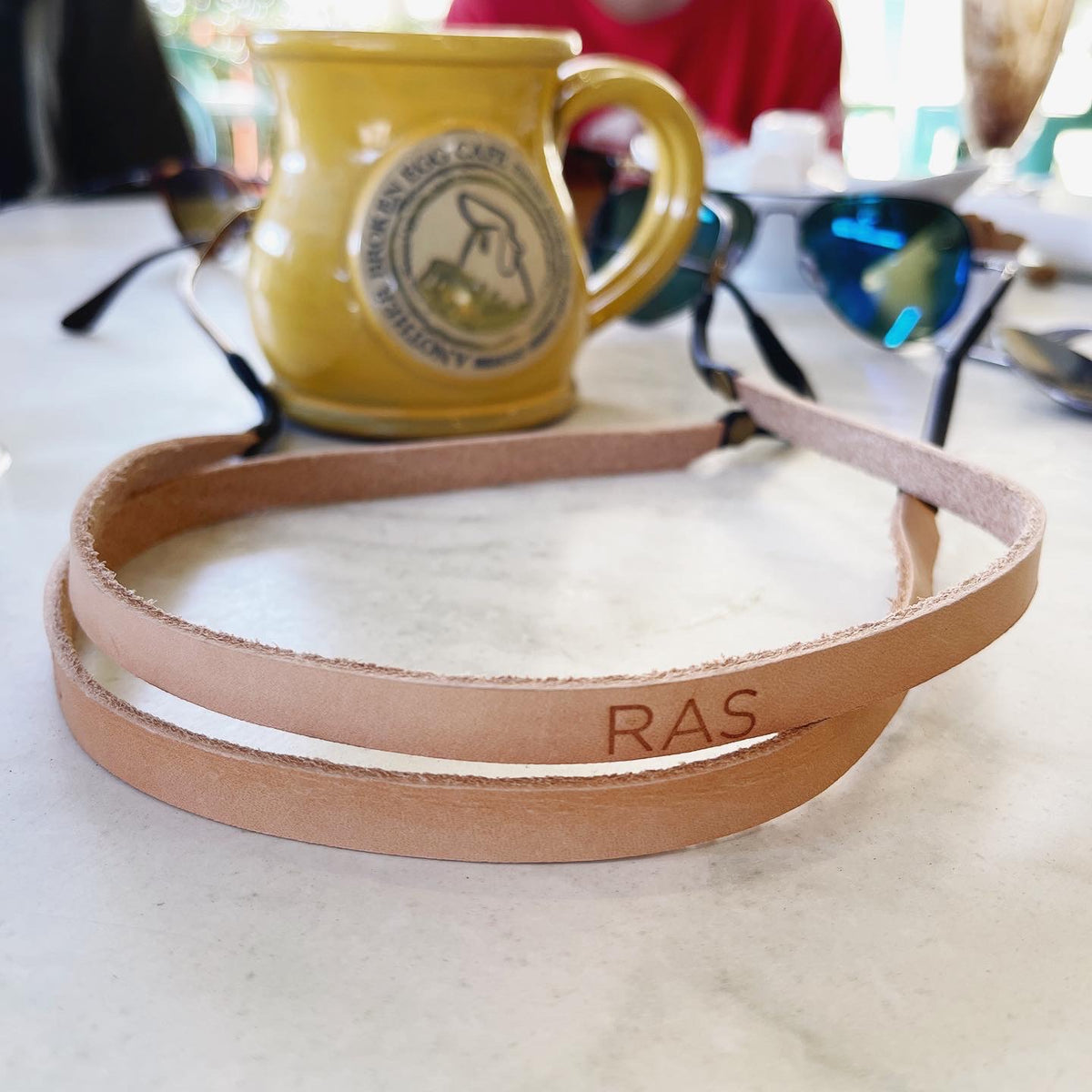 Leather Sunglass Strap Songbird Sewing Company